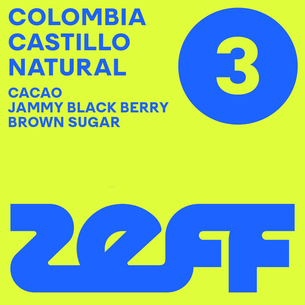 Colombia Castillo - Natural – ZEFF. Coffee